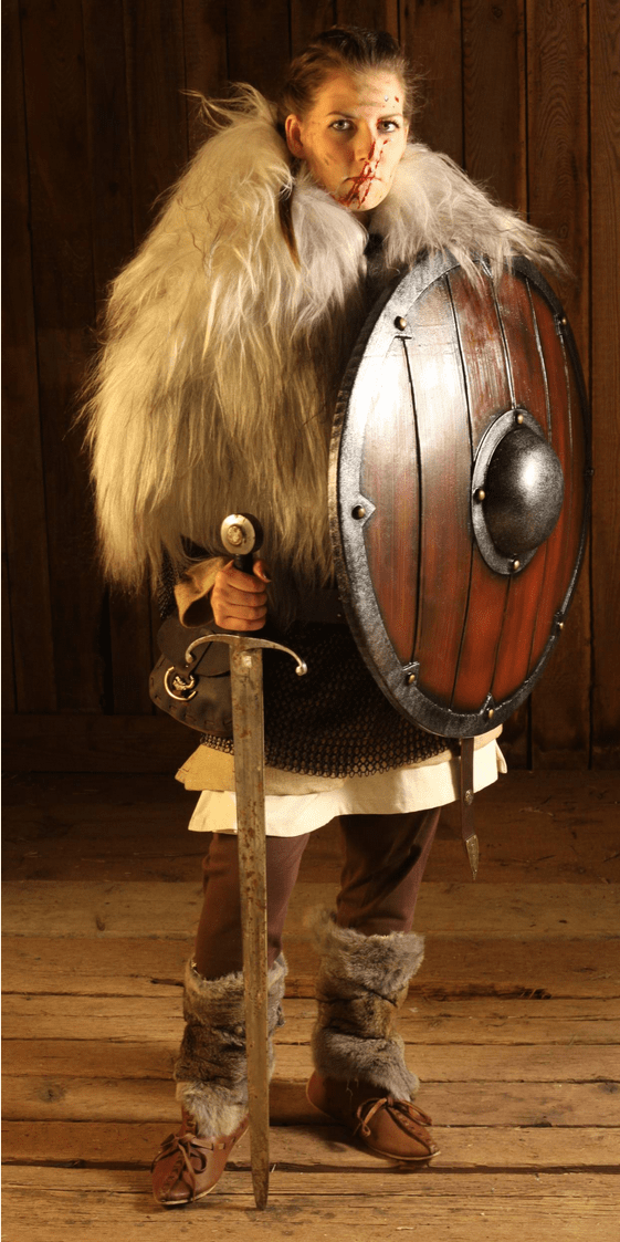 LARP Cape Grey Sheepskin