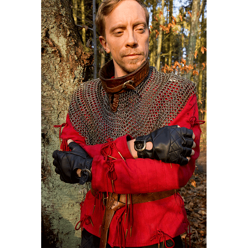 Leather Celtic Gloves