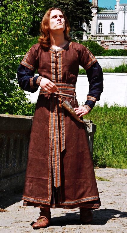 Long Tunic & Overcoat - Medieval Renaissance Clothing, Costume