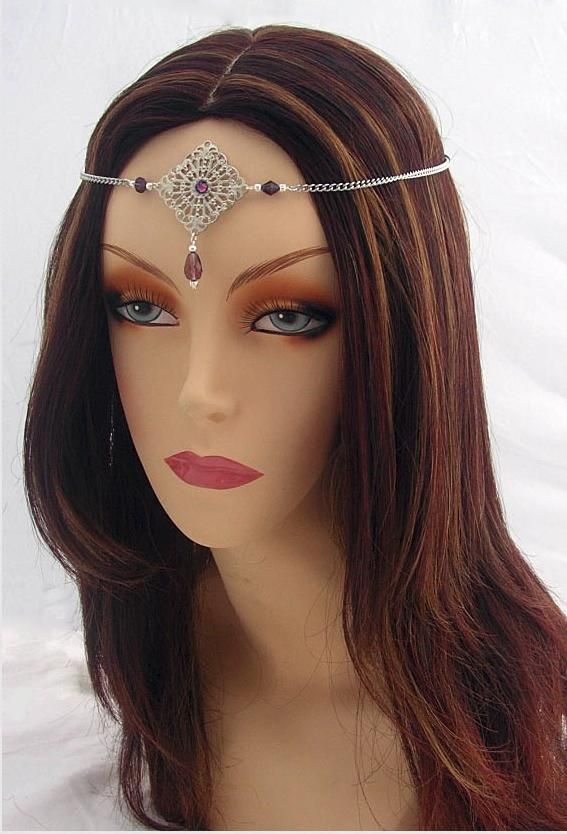 Celtic Circlet - CELTIC Elven Bridal CIRCLET head piece SCA