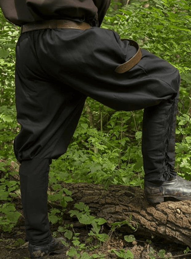 Medieval Pants - Cuffed Basic Medieval Pants for Men