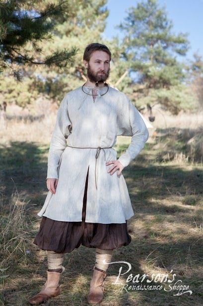 Medieval Under Tunic Summer linen undershirt, 13th c.