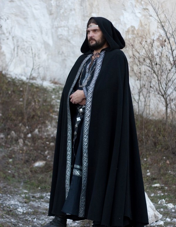 Medieval Hooded Cloak Pattern