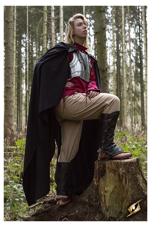 Medieval Maiden With Cape
