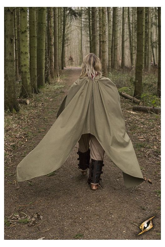 Regulus Cotton Canvas Medieval Cloak
