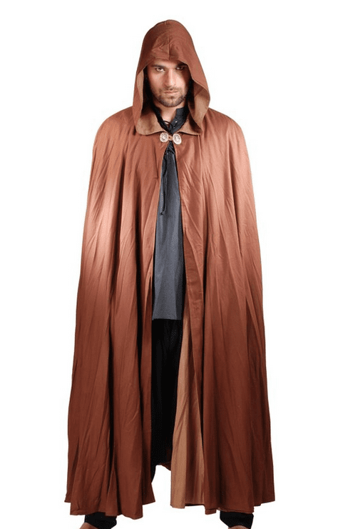 Reversible Medieval Cloak - cloaks capes renaissance costume clothing