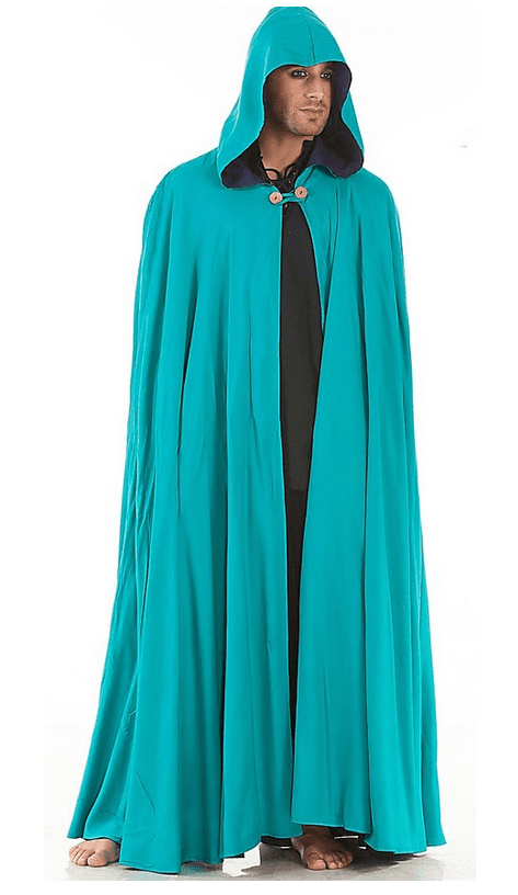 Reversible Medieval Cloak - cloaks capes renaissance costume clothing