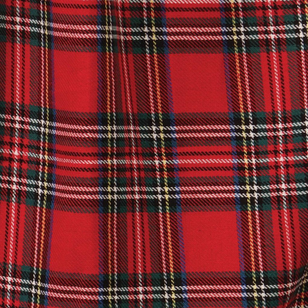 Full Length Scottish Plaid Skirt
