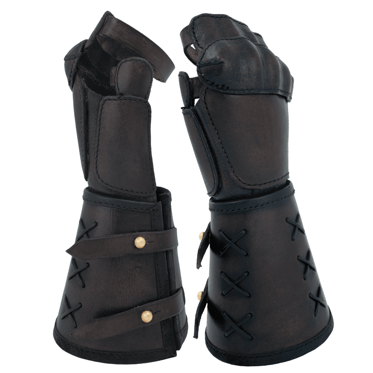 Single Leather Gauntlet