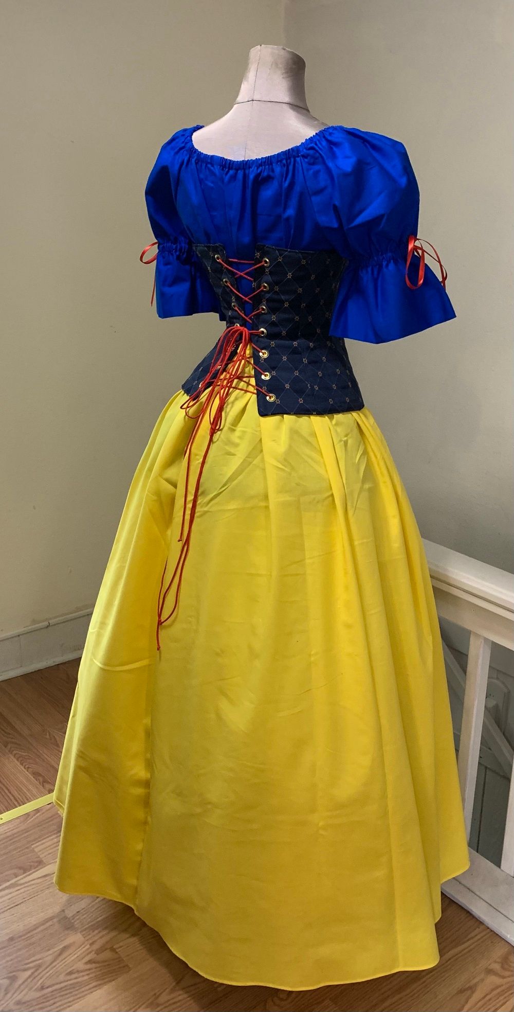 Snow White inspired corset set Halloween costume