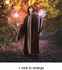 Wizards Robe - lord of the rings, harry potter, medieval cloak, cape