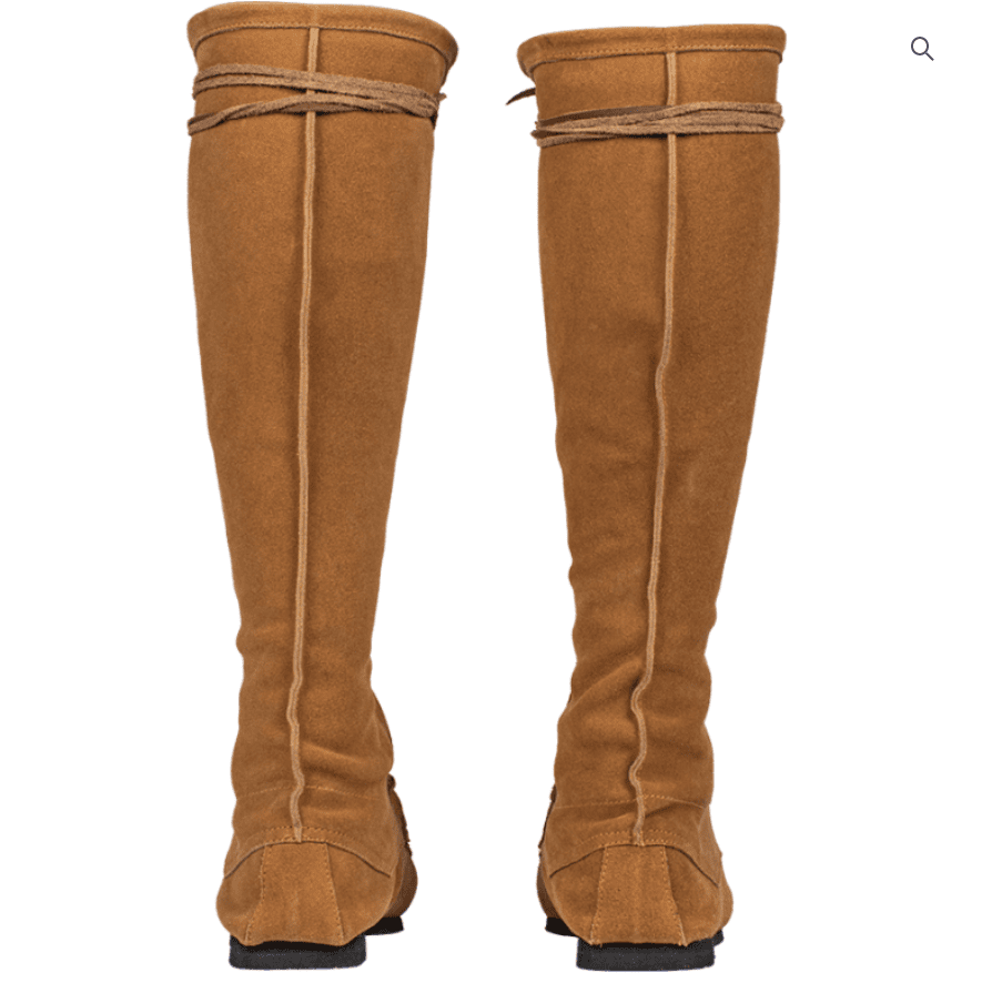 Suede Medieval High Boots