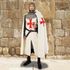 Templar Cotton Crusader Hooded Cape
