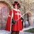 The Cardinal's Guard Red Velvet Tabard - medieval musketeer