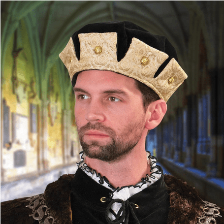 Tudor Cap a royal renaissance hat for your tudor ensemble.