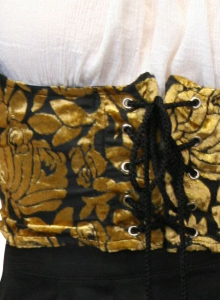 Underbust Bodice - medieval renaissance costume wench bodice