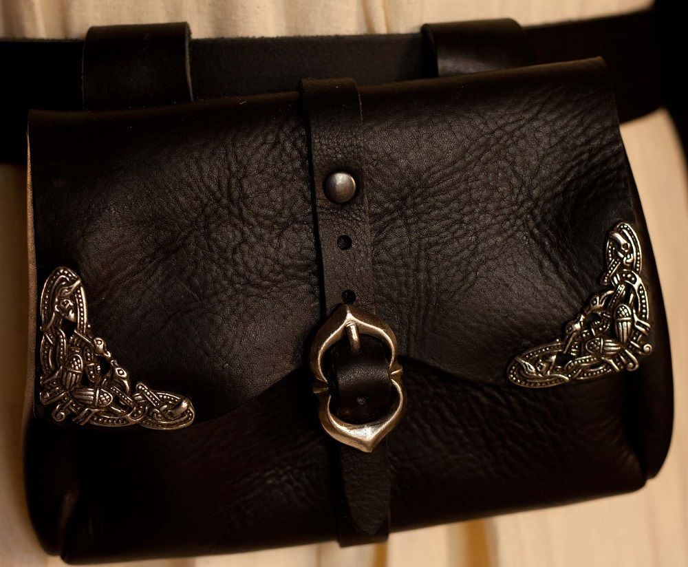 Medieval Viking Leather Pouch