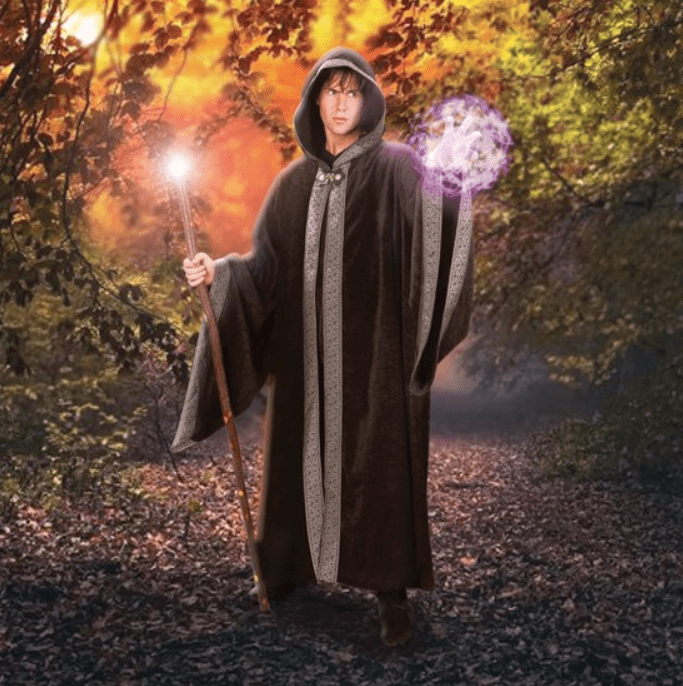 Wizards Robe - lord of the rings, harry potter, medieval cloak, cape