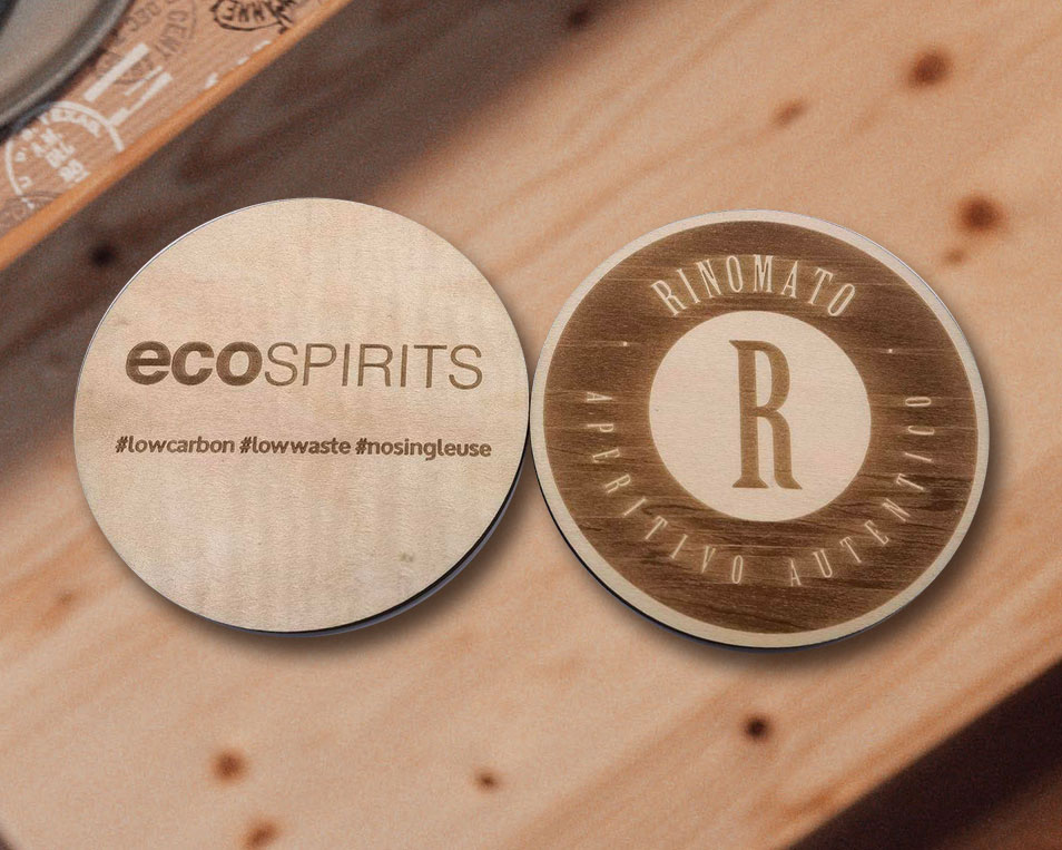 Custom Engraved Wood Coasters, Personalized Wooden Coaster