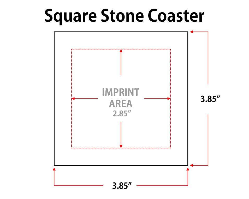 Custom Printed Stone Coasters