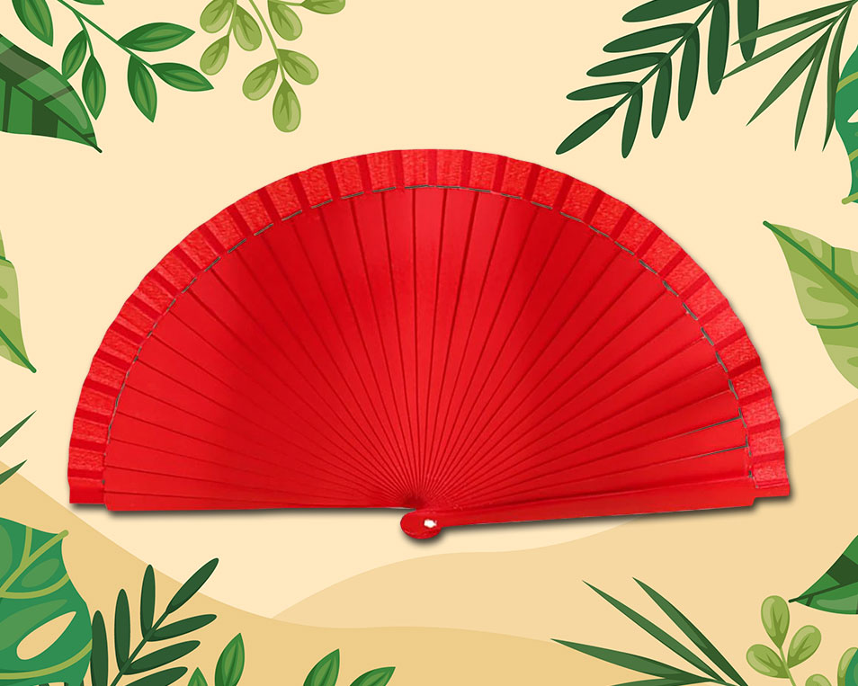 Solid Color Wood Fans. Colored Folding Fans - From $3.95