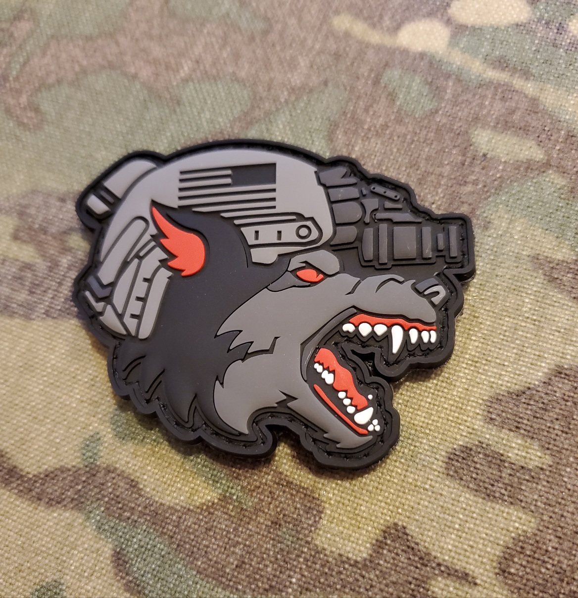 3D PVC USGG Nightwolf Patch