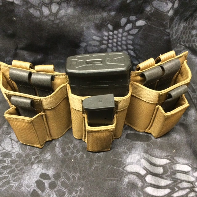 4th Gen Open 308 LR20/25/Pistol PMag Triple MOLLE Pouch