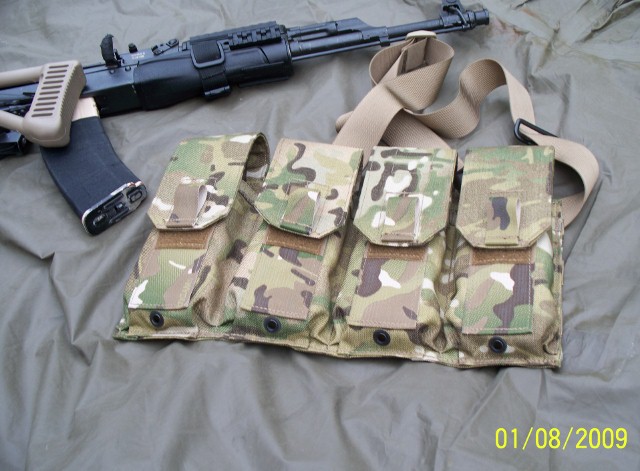 AK Modular Bandoleer 4 Mag Pouch