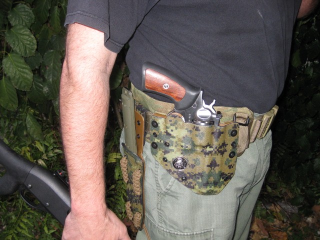 Belt Shown set up for Hunting.