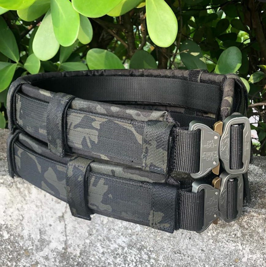 Black Multicam Pro Grunt Padded Belt System