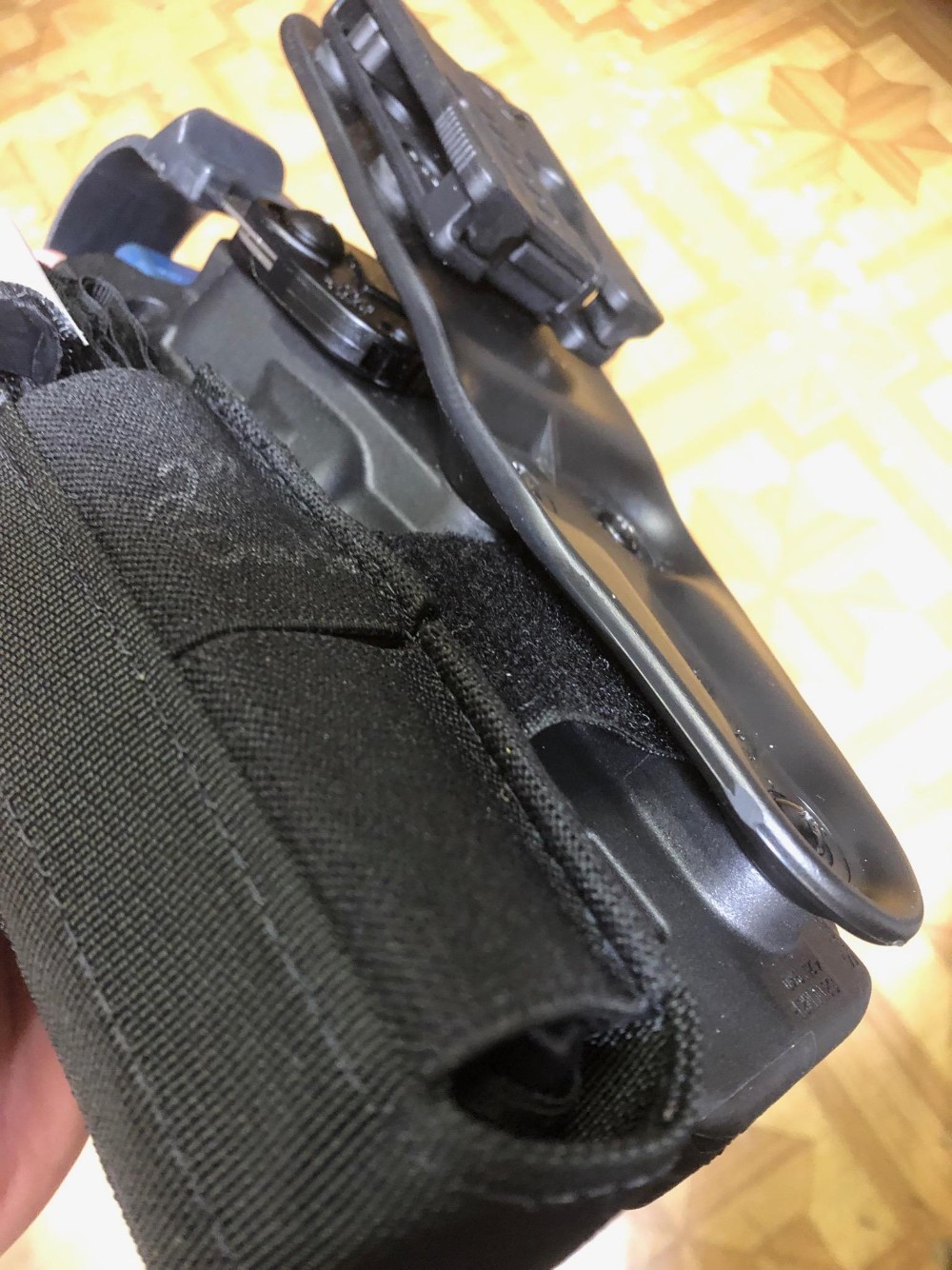 Correct placement of TK Strap