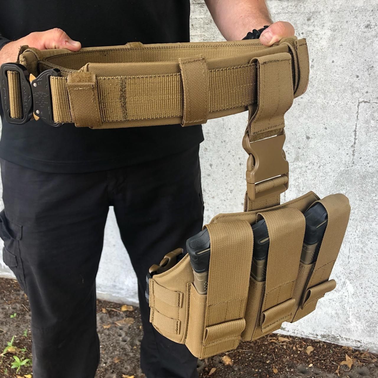 Drop Leg M16/M4 3- Mag Triple Rig