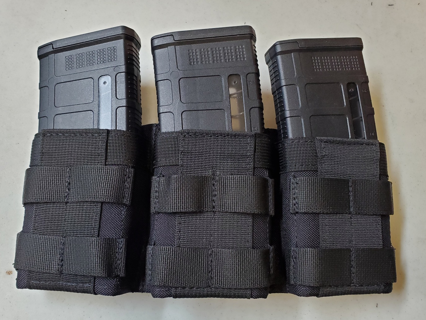 1st Gen Open 308 LR20/25 PMag MOLLE Triple Pouch