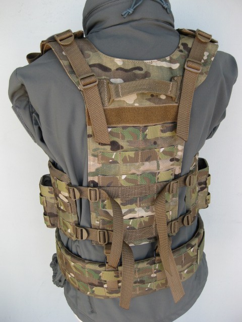 EMS 308 Open Mag Pouch Chest Rig.