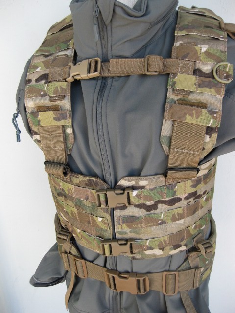 (EMS) ELITE MODULAR SPLIT Chest Rig/Admin Pouch