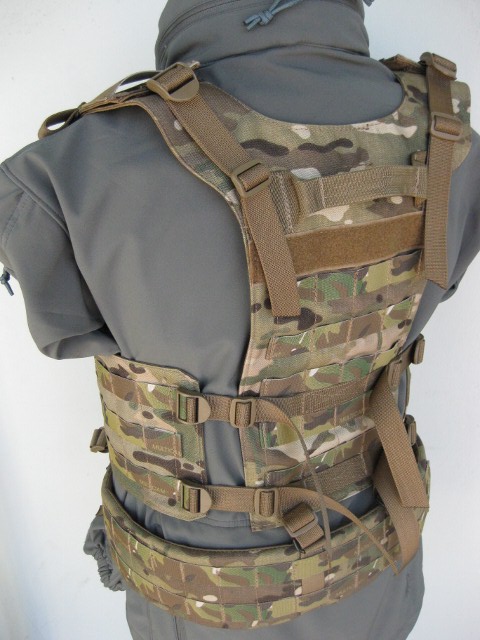 (EMS) ELITE MODULAR SPLIT Chest Rig/Admin Pouch