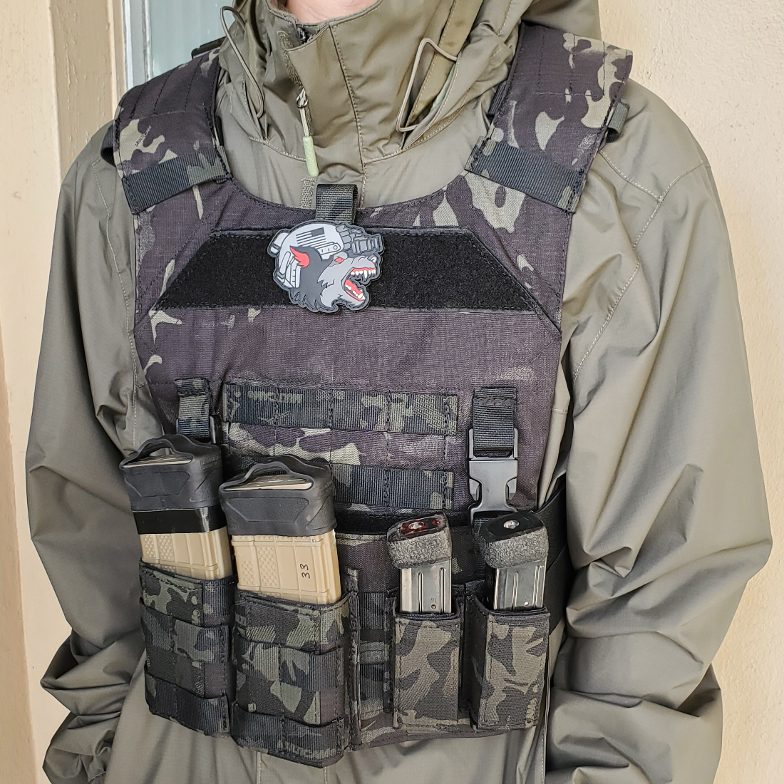 Nightwolf Black Muticam Plate Carrier