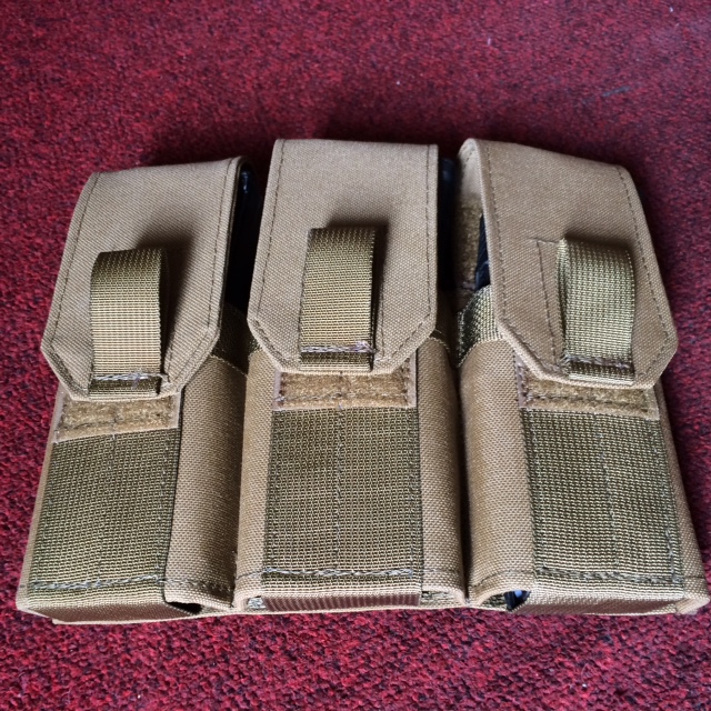 Open/Lid M16/M4 Molle 3 mag Triple Pouch
