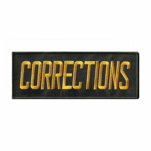 Back Patch with Velcro - CORRECTIONS