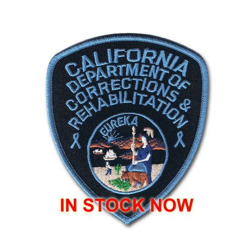 Blue Ribbon - CDCR Shoulder Patch