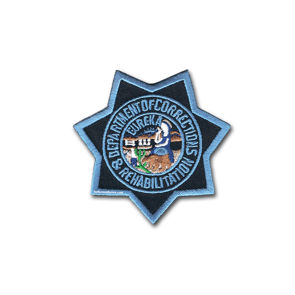 Blue Ribbon - CDCR Star Patch