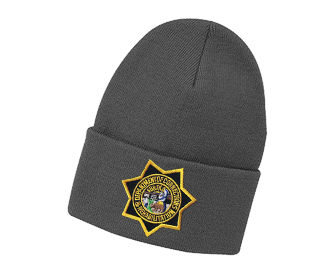 CDCR BLACK BEANIE