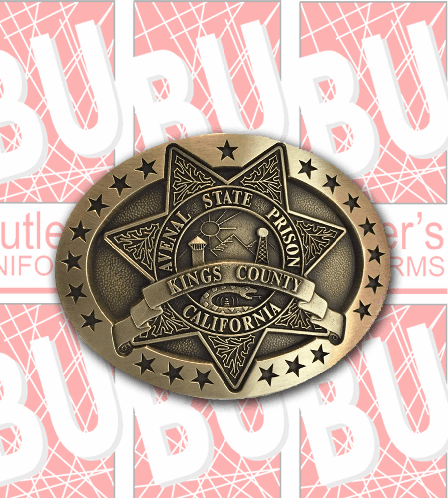 CA Prison Buckles