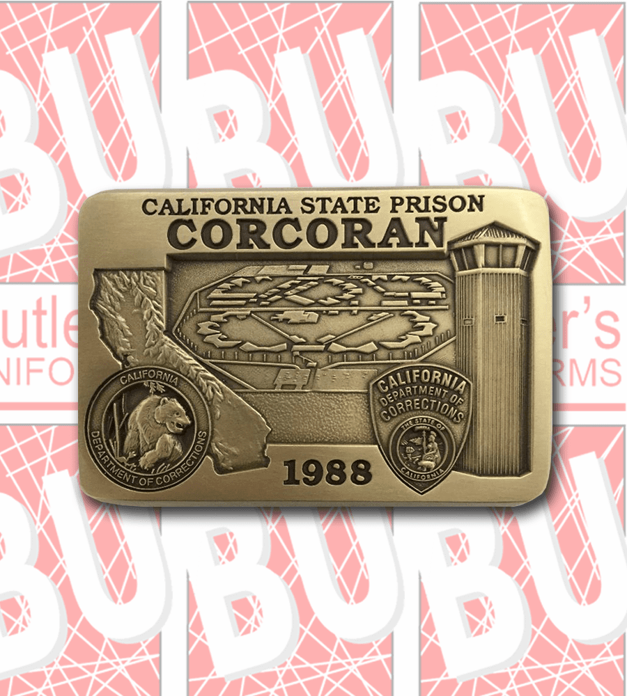 CA Prison Buckles