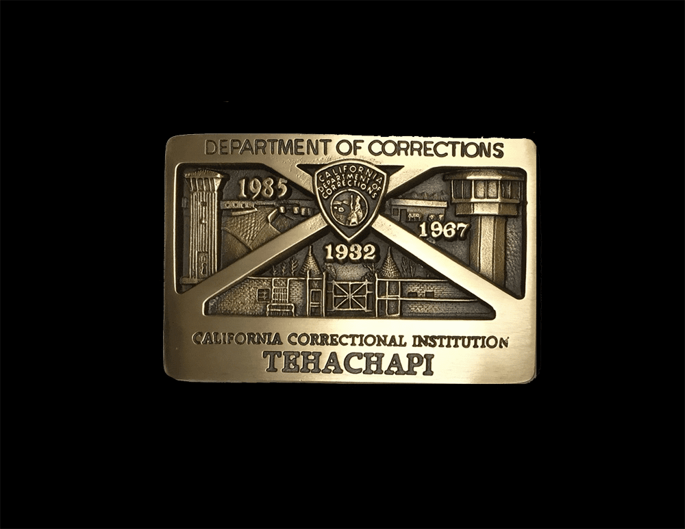 CA Prison Buckles