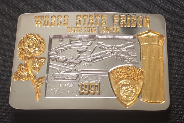 Two-Tone Wasco Belt Buckle