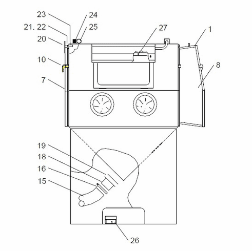 Clemco 20064 - Latch kit, door