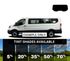Rear Window (Backglass) Chevy Astro Passenger Van Pre-Cut Window Tint ...