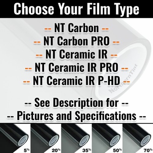 Complete Chevy Express Van Passenger Extended Pre-Cut Window Tint Kit ...