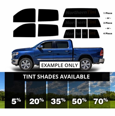 Complete Chevy Silverado 1500 Crew Cab Precut Window Tint Kit ...